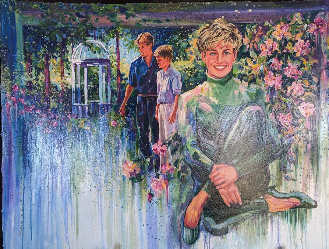 Princess Diana English Rose Rebecca Hardin Limited Edition XCI/CC ...