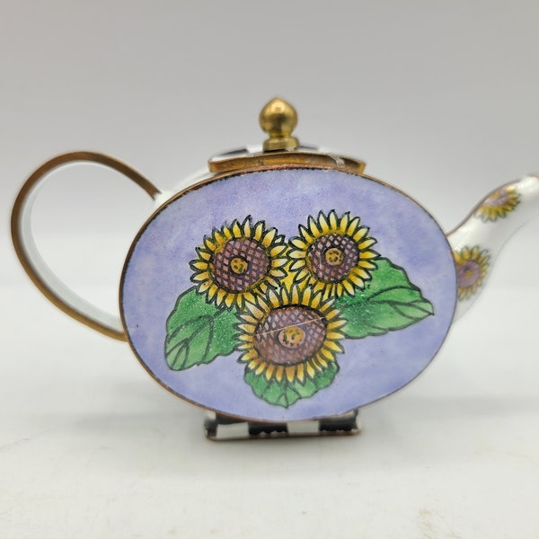 Sunflower Teapot - Etsy