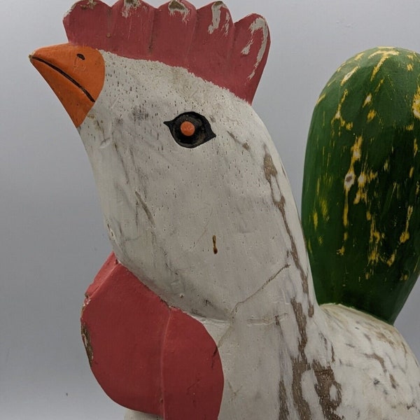 Wood Rooster - Etsy