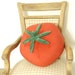 The Biggest Tomato Pillow in My Store, Velvet Veggie, Pretend Food, New ...