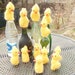 Easter Bottle Topper, Easter Gadget, Spring Table, Crochet Chicken ...
