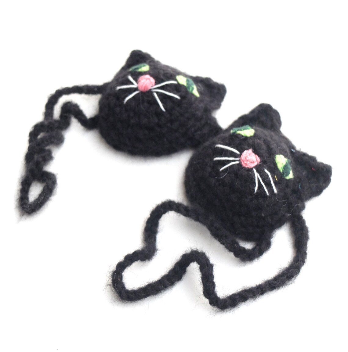 Black Cat Couple Cat Sleeping Mask Travel Eye Mask - Etsy