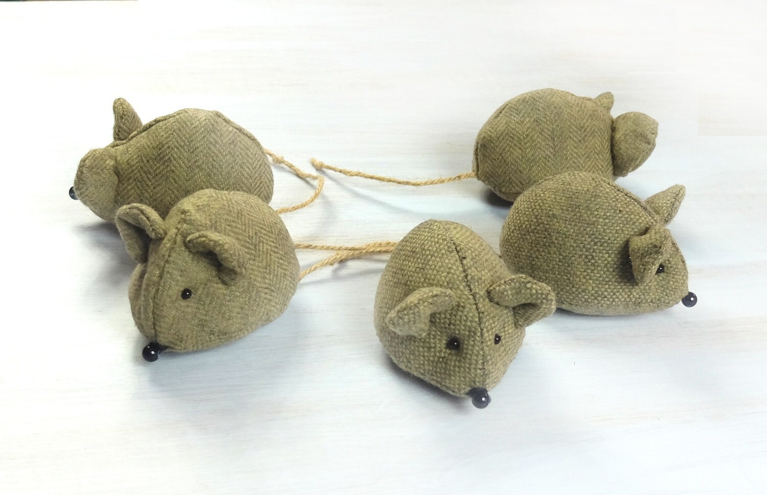 Wool Mouse Stuffed Mouse Soft Toy Small Animal Textile | Etsy