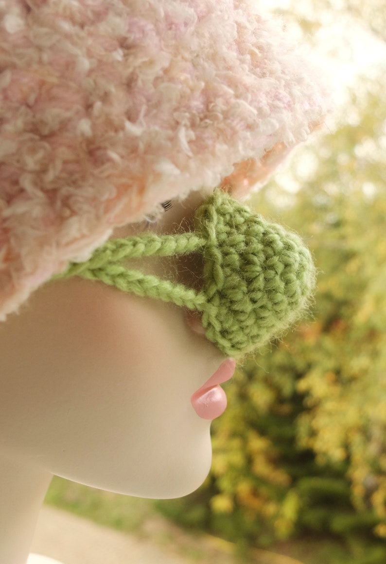 Green Nose Warmer Acrylic Nose Scarf Colorful Winter - Etsy