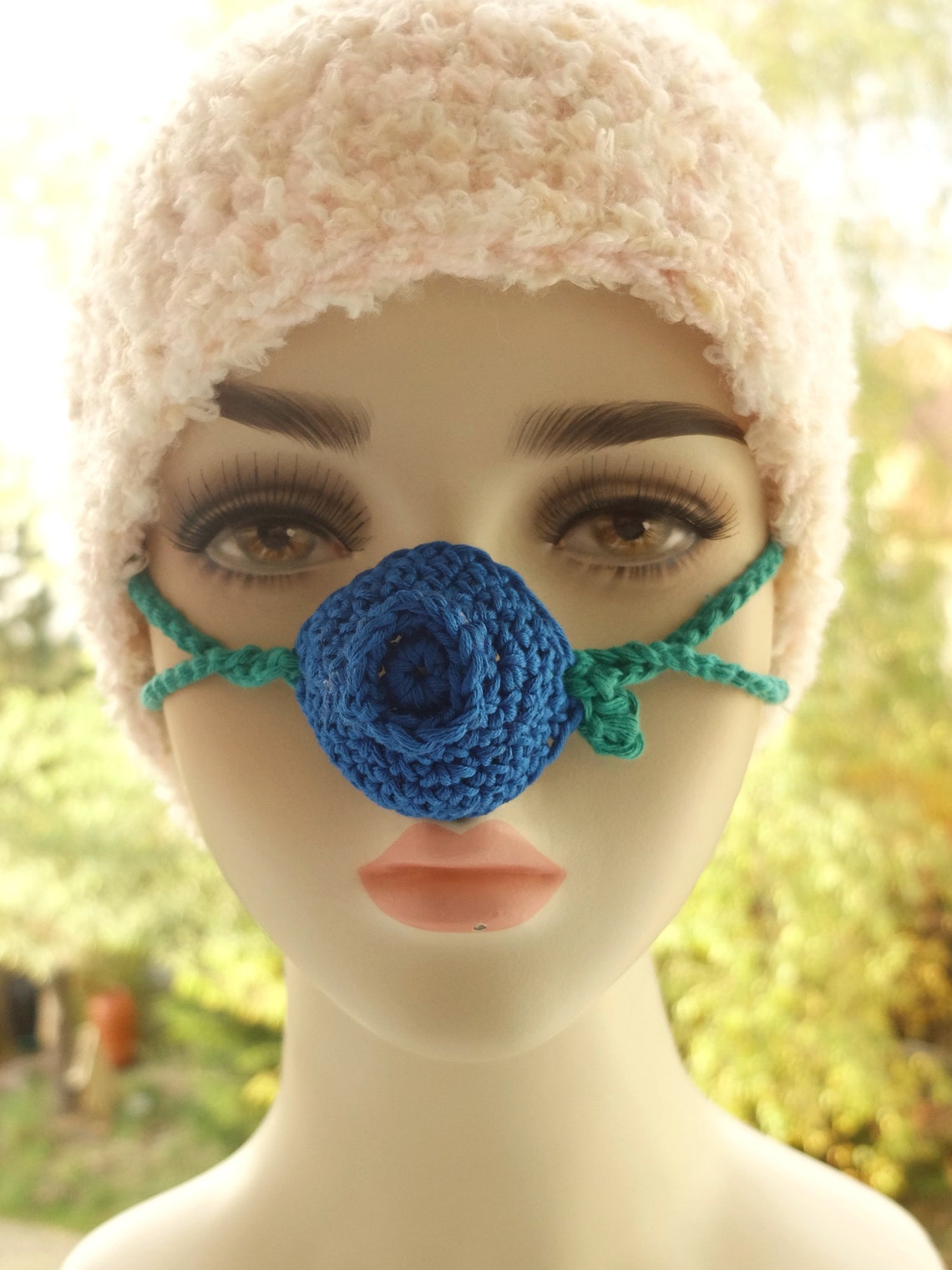 Blueberry Nose Warmer Fruit Nose Cozy Cotton Nose Hat - Etsy