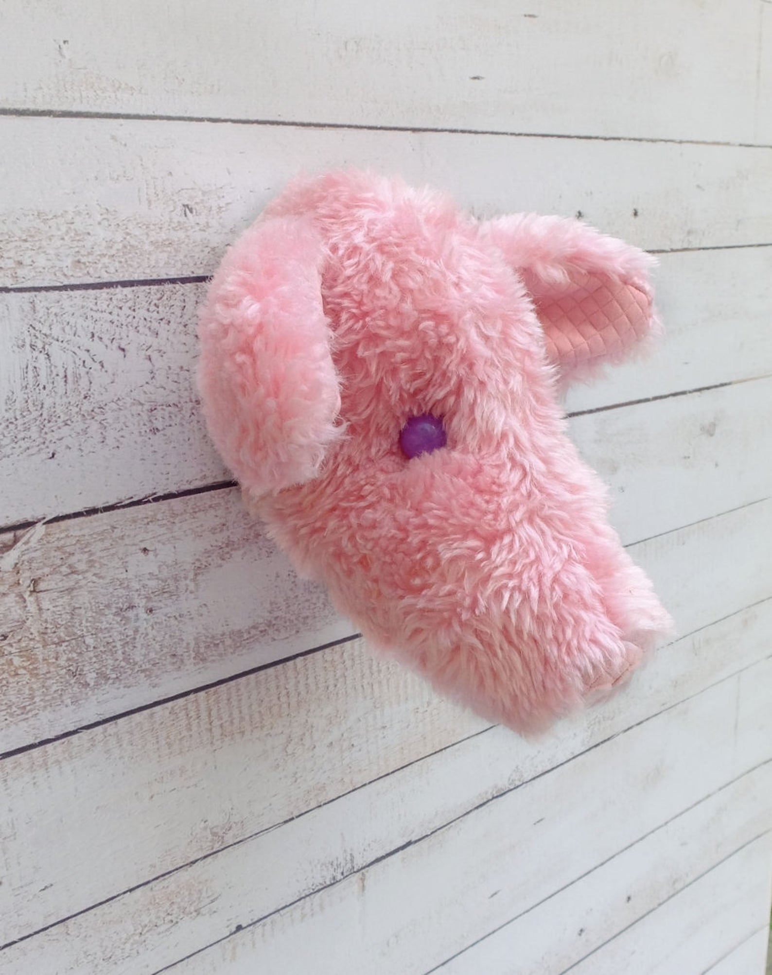 Faux Taxidermy Pig Head Soft sculpture Textile head trophy | Etsy