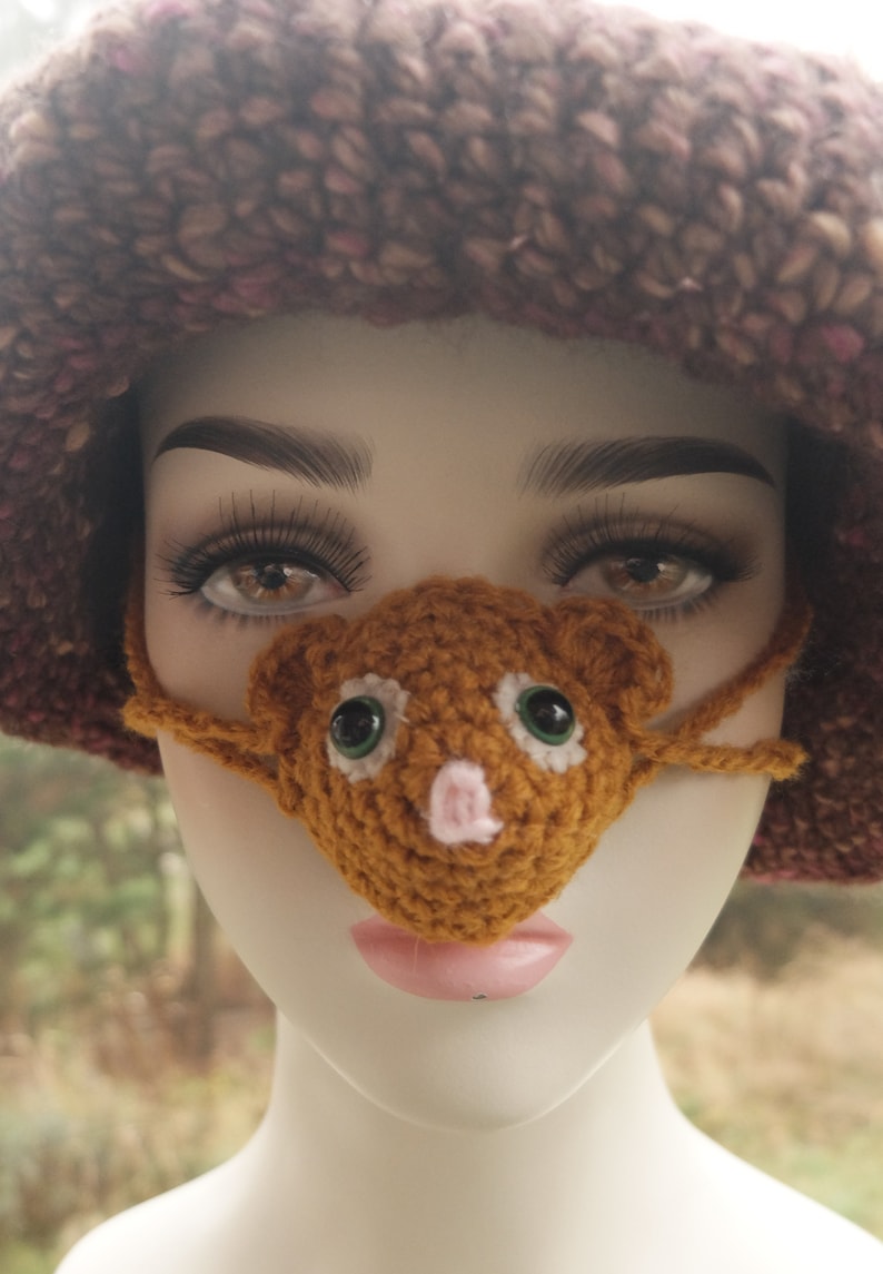 Tarsier Nose Cozy Face Cover Unique Nose Warmer Indoor - Etsy