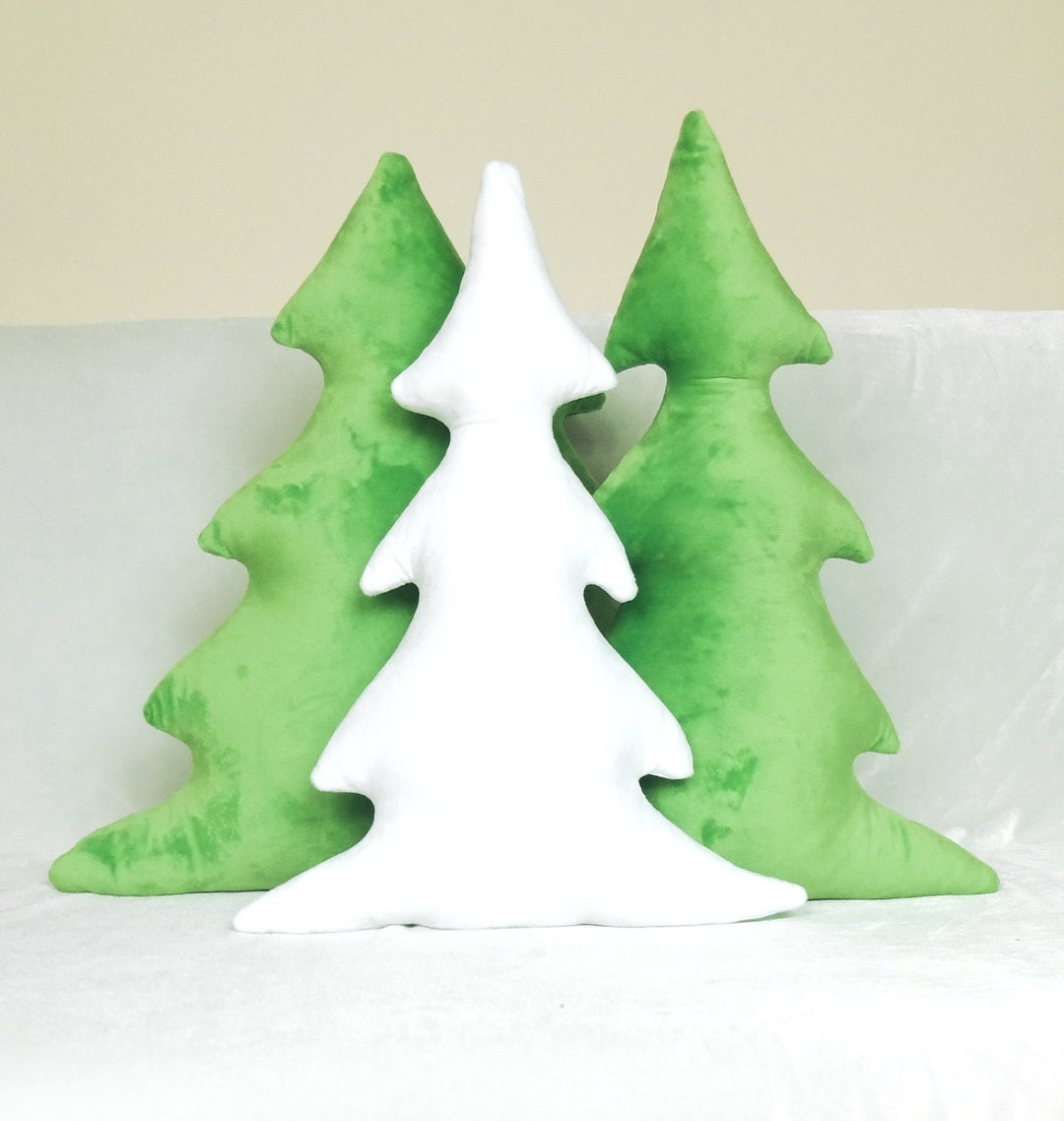 Soft Xmas Tree, Cuddle Xmas Tree, Holiday Pillow, Winter Tree Shaped ...