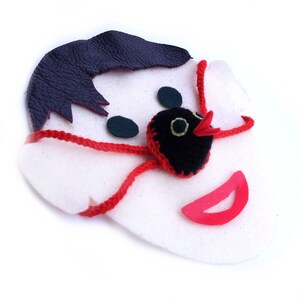 Black Bird Nose Warmer, Nose Mitten, Unisex, Fun Crochet, Nose Heater ...