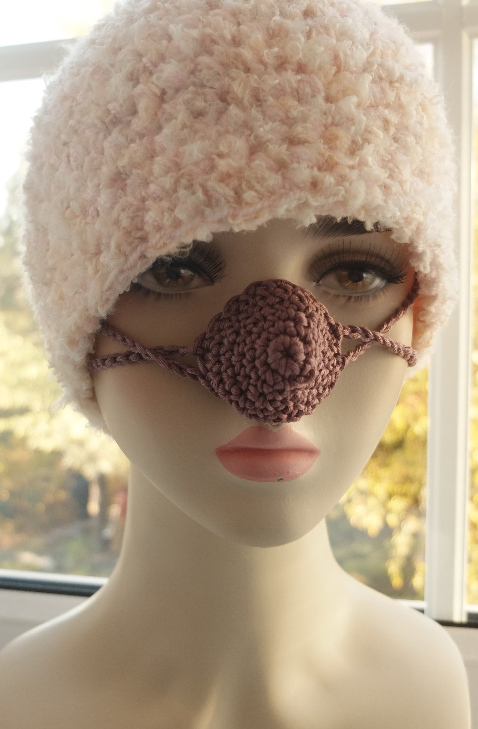 Crochet Nose Warmer Cotton Nose Cozy Nose Hat Nose Scarf - Etsy