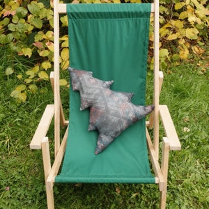 Christmas Tree Shape Sofa Cushion, Throw Pillow, Xmas Decor for Living ...