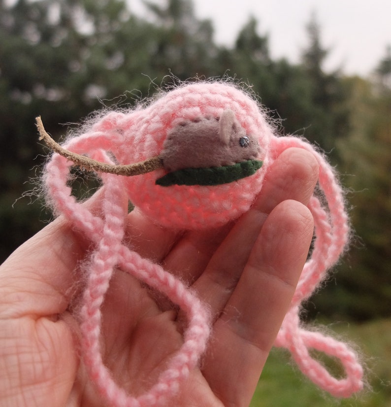 Mouse Nose Hat Cold Nose Muff Joke Nose Warmer Pink Nose | Etsy