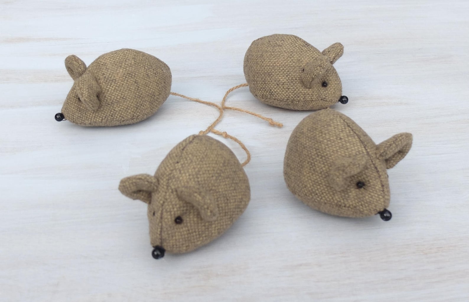 Wool Mouse Stuffed Mouse Soft Toy Small Animal Textile | Etsy