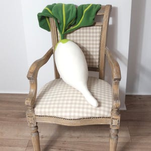 Stuffed Daikon Radish, Japanese Radish, Oversized Vegetable, Fleece ...