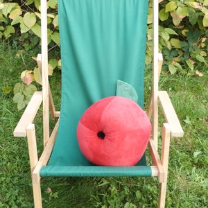 Big Stuffed Apple Plush Apple Cushion Red Apple Pillow - Etsy