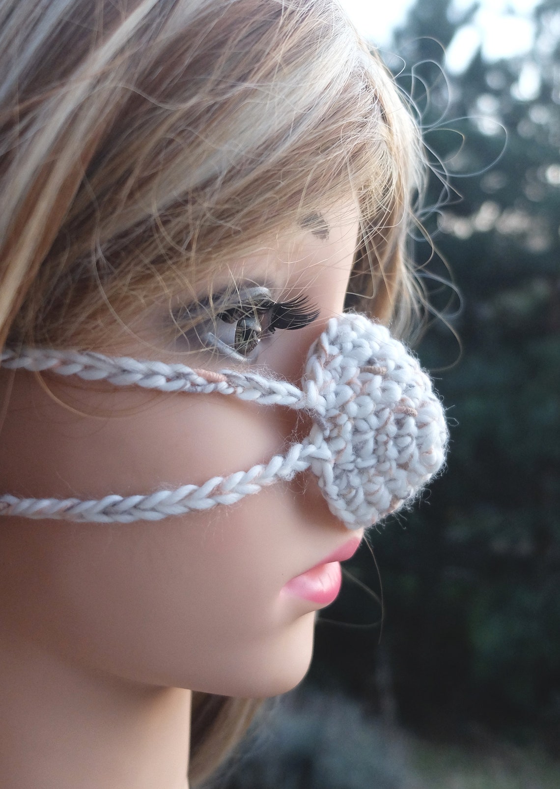 Unisex Nose Warmer Ecru Nose Cap Nose Protector Cold Nose | Etsy