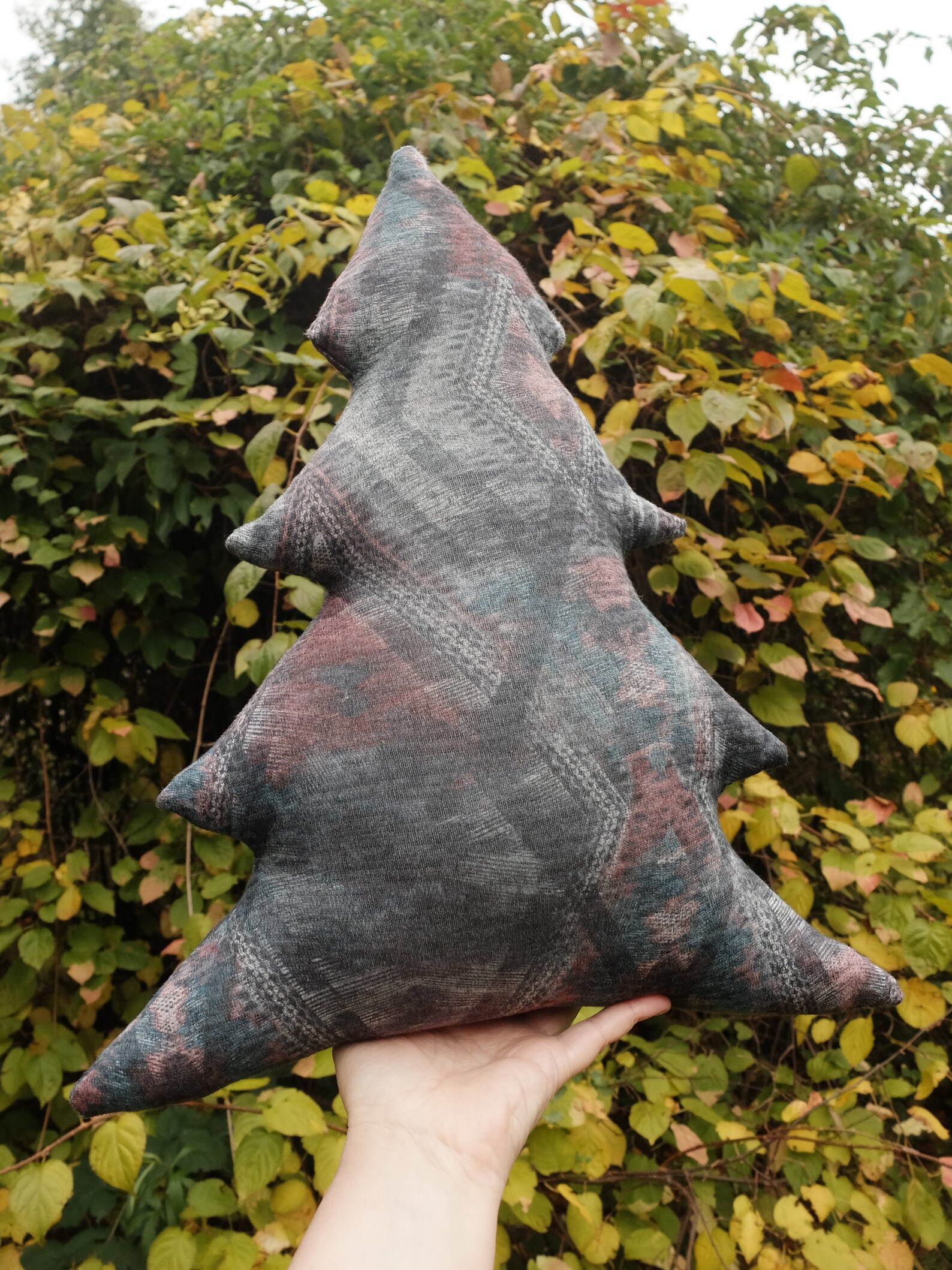 Christmas Tree Shape Sofa Cushion Throw Pillow Xmas Decor - Etsy