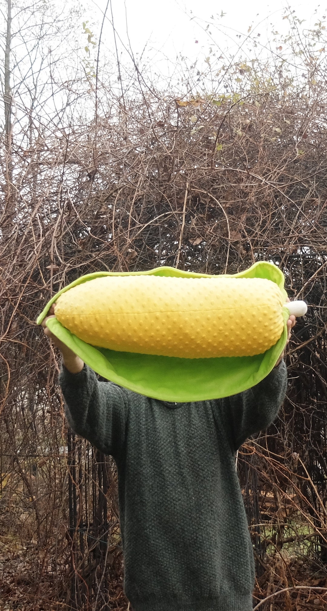 Oversized Corn Cob, Stuffed Corn, Food Pillow Prop, Maize Shaped ...