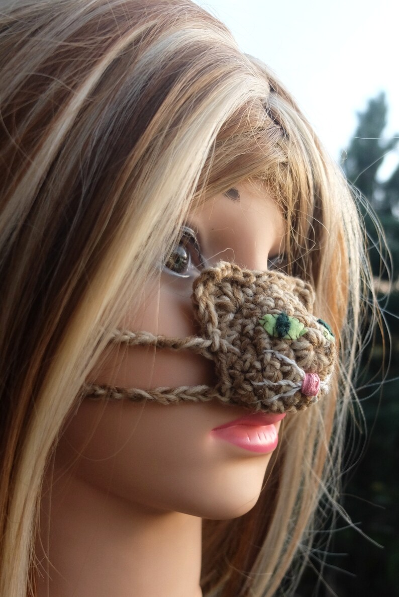 Tabby Cat Kitten Nose Warmer Unique Nose Sweater Purrfect | Etsy