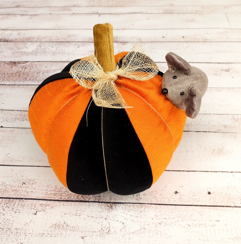 Halloween Pumpkin, Thanksgiving Decoration, Halloween, Textile Pumpkin ...