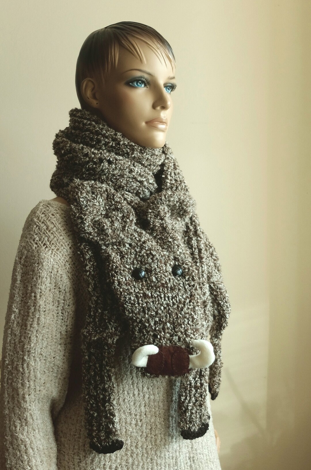 Wild Animal Soft Animal Scarf Wild Boar Wild Pig Wild Swine Winter ...