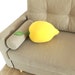 Giant Fleece Lemon, 3D Plush Fruit, Oversized Lime Pillow, Stuffed ...