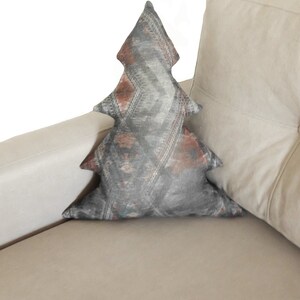 Christmas Tree Shape Sofa Cushion, Throw Pillow, Xmas Decor for Living ...