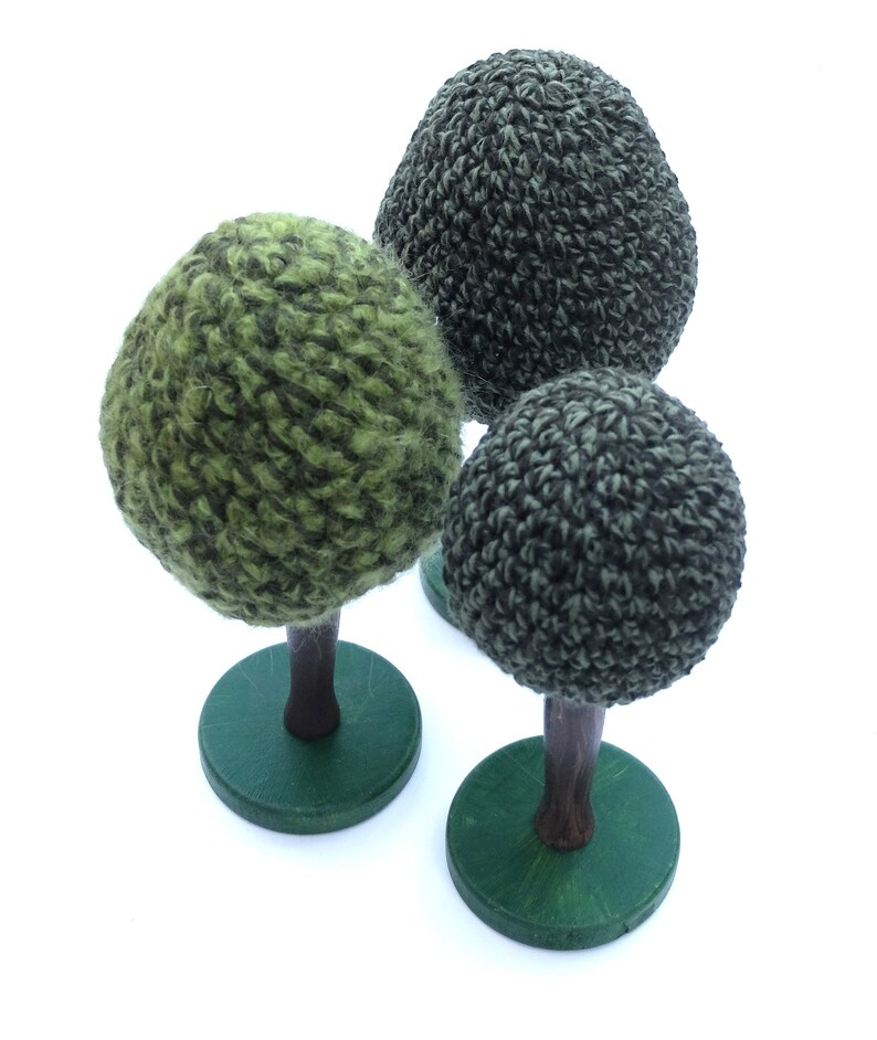 Stuffed Tree, Pretend Forest, Dark Green Tree, Nature Table ...