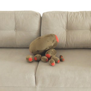 Large Pimento Olive, Stuffed Olive Pillow, Sofa Cushion, Plush Food ...