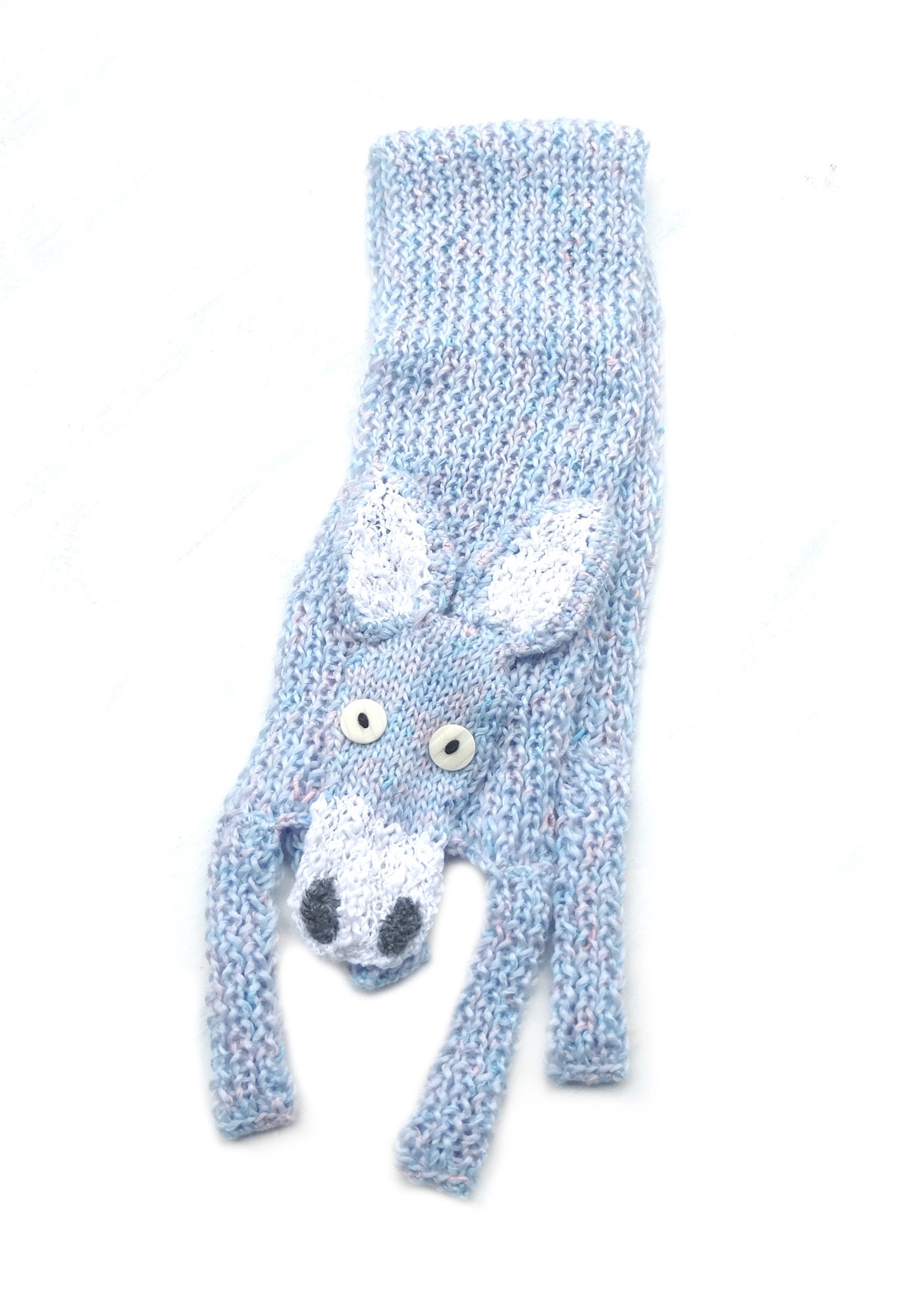 Blue Donkey Scarf Animal Scarf Eeyore Scarf Sweet Burro | Etsy