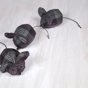 Girl Gift Idea, Wool Mouse, Stuffed Small Pet, Soft Animal, Textile ...