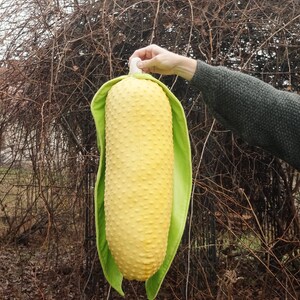 Oversized Corn Cob, Stuffed Corn, Food Pillow Prop, Maize Shaped ...