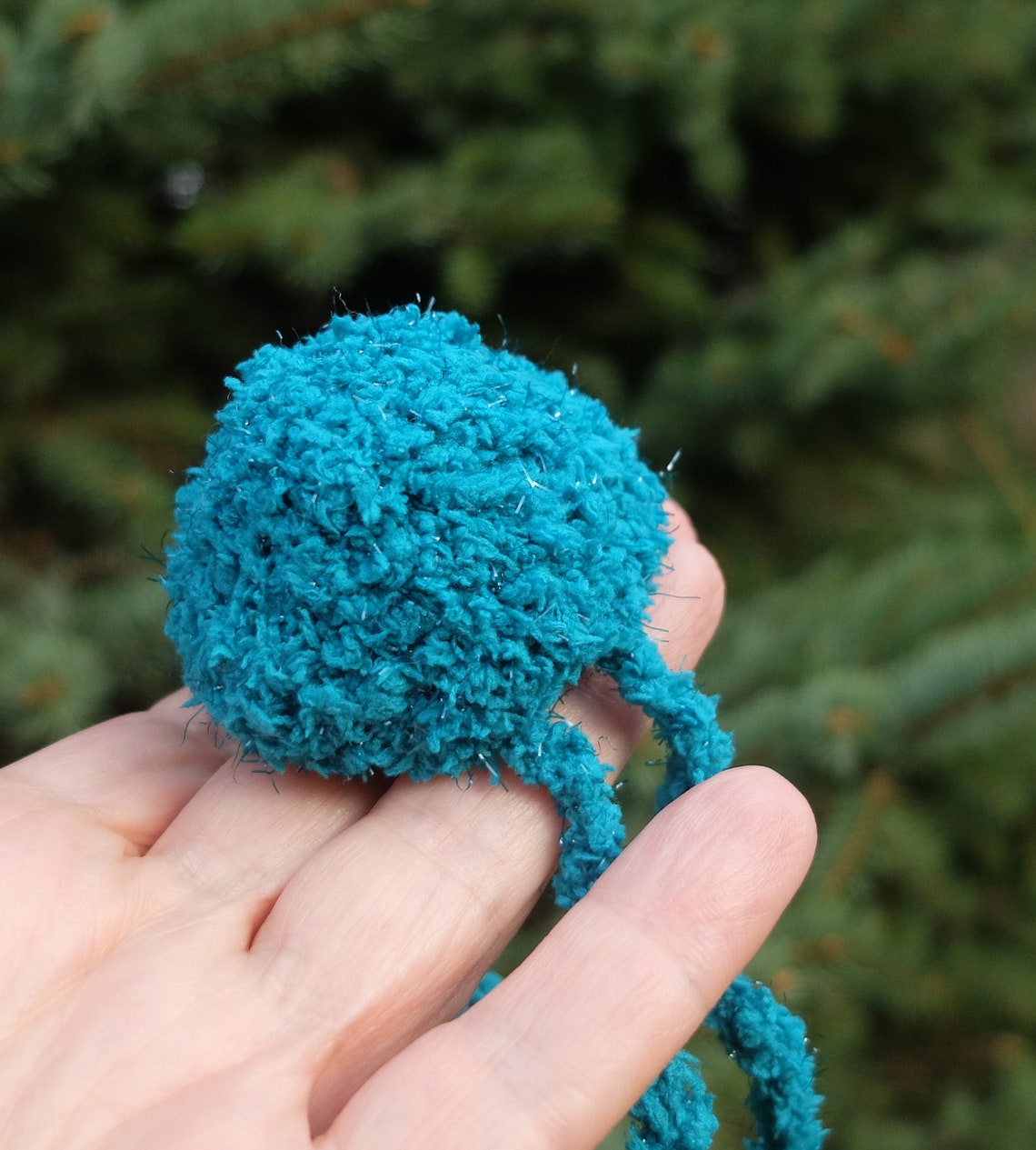 Cyan Nose Warmer Fluffy Face Heater Cold Nose Scarf Furry | Etsy