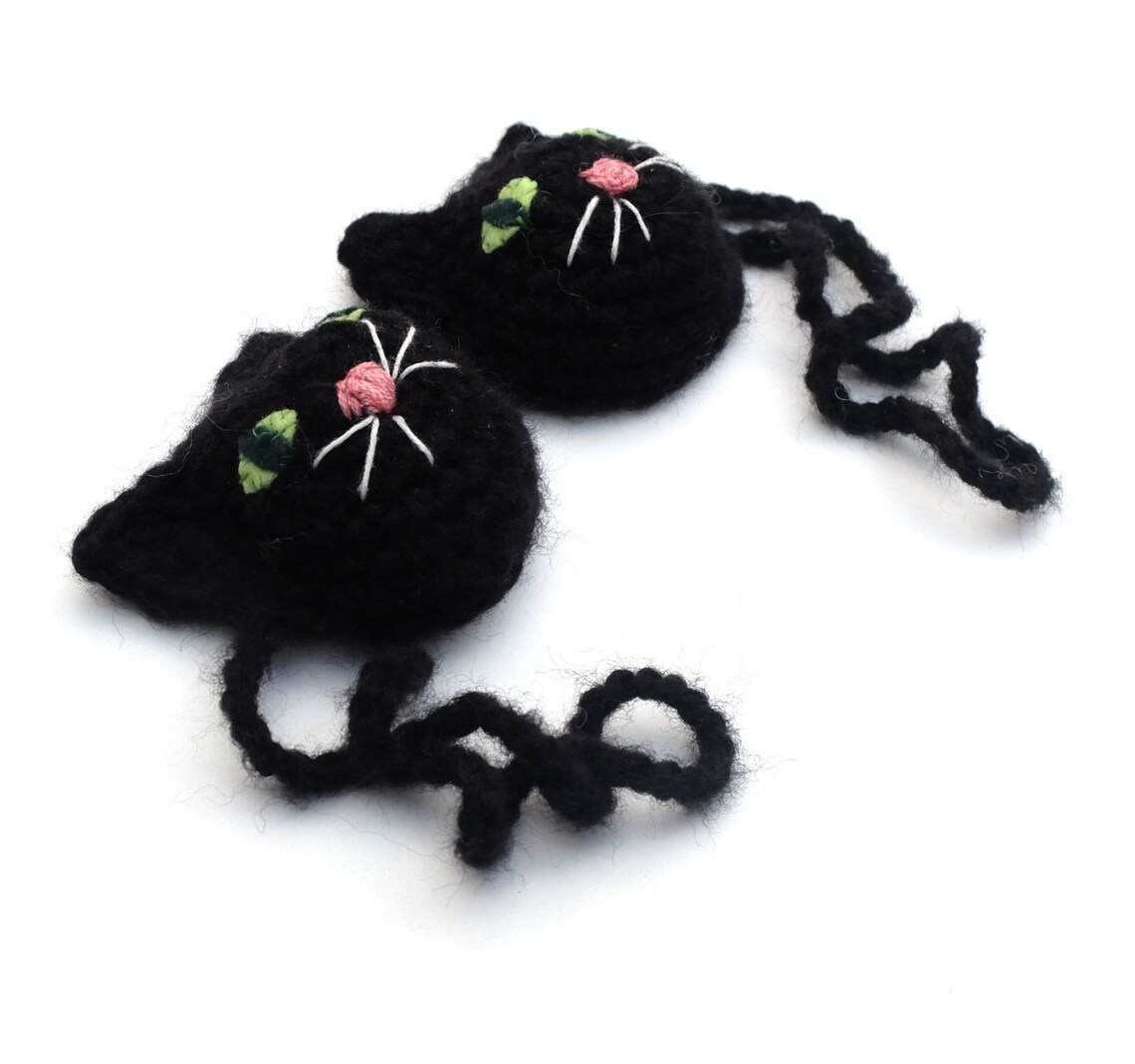 Black Cat Couple Cat Sleeping Mask Travel Eye Mask - Etsy