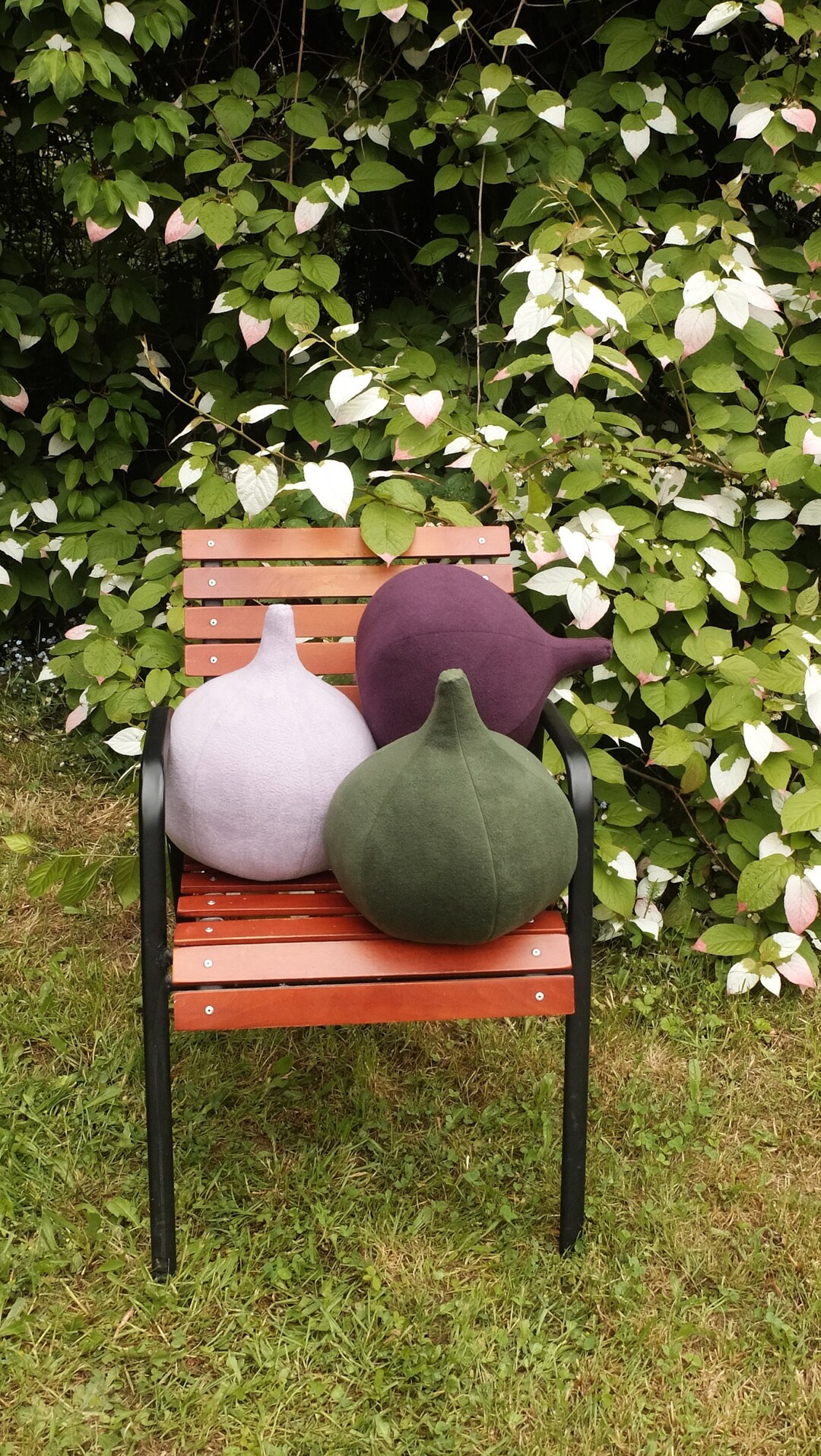 Fig Pillow, Big Fig Cushion, Fleece Fig, Stuffed Fig, 3D Food Pillow ...