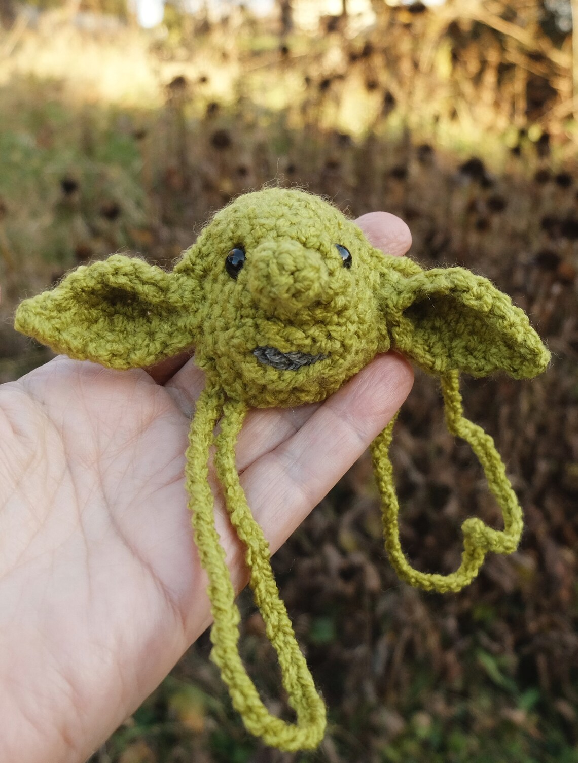 Crochet Goblin Soft Nose Warmer Orc Face Heater Fairy - Etsy