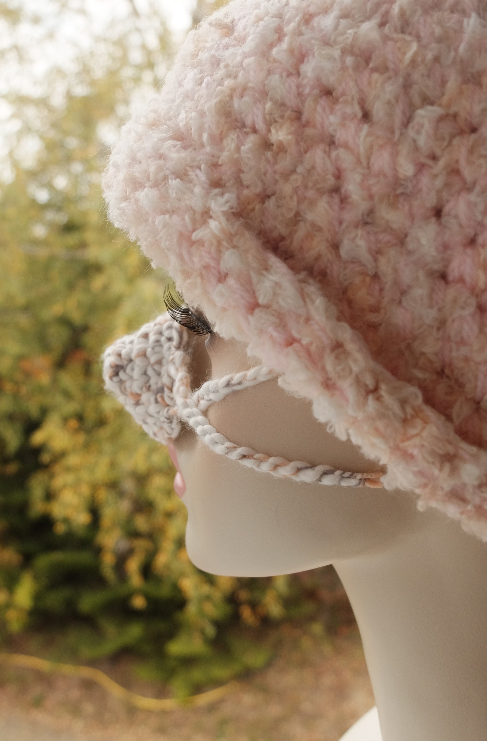 Unisex Nose Warmer Ecru Nose Cap Nose Protector Cold Nose - Etsy