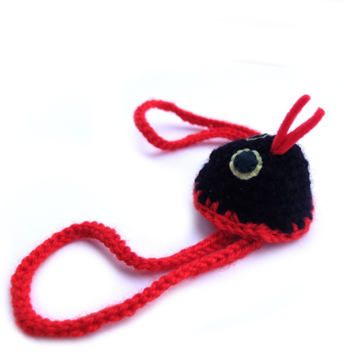 Black Bird Nose Warmer Nose Mitten Unisex Fun Crochet Nose - Etsy