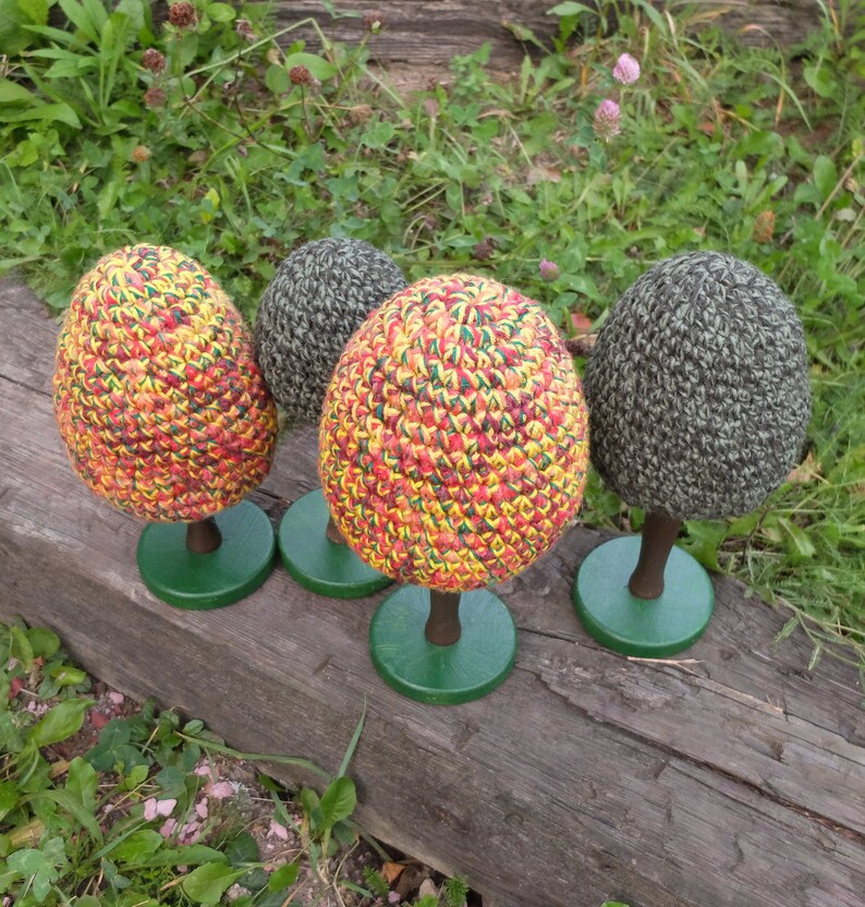 Stuffed Tree, Pretend Forest, Dark Green Tree, Nature Table ...