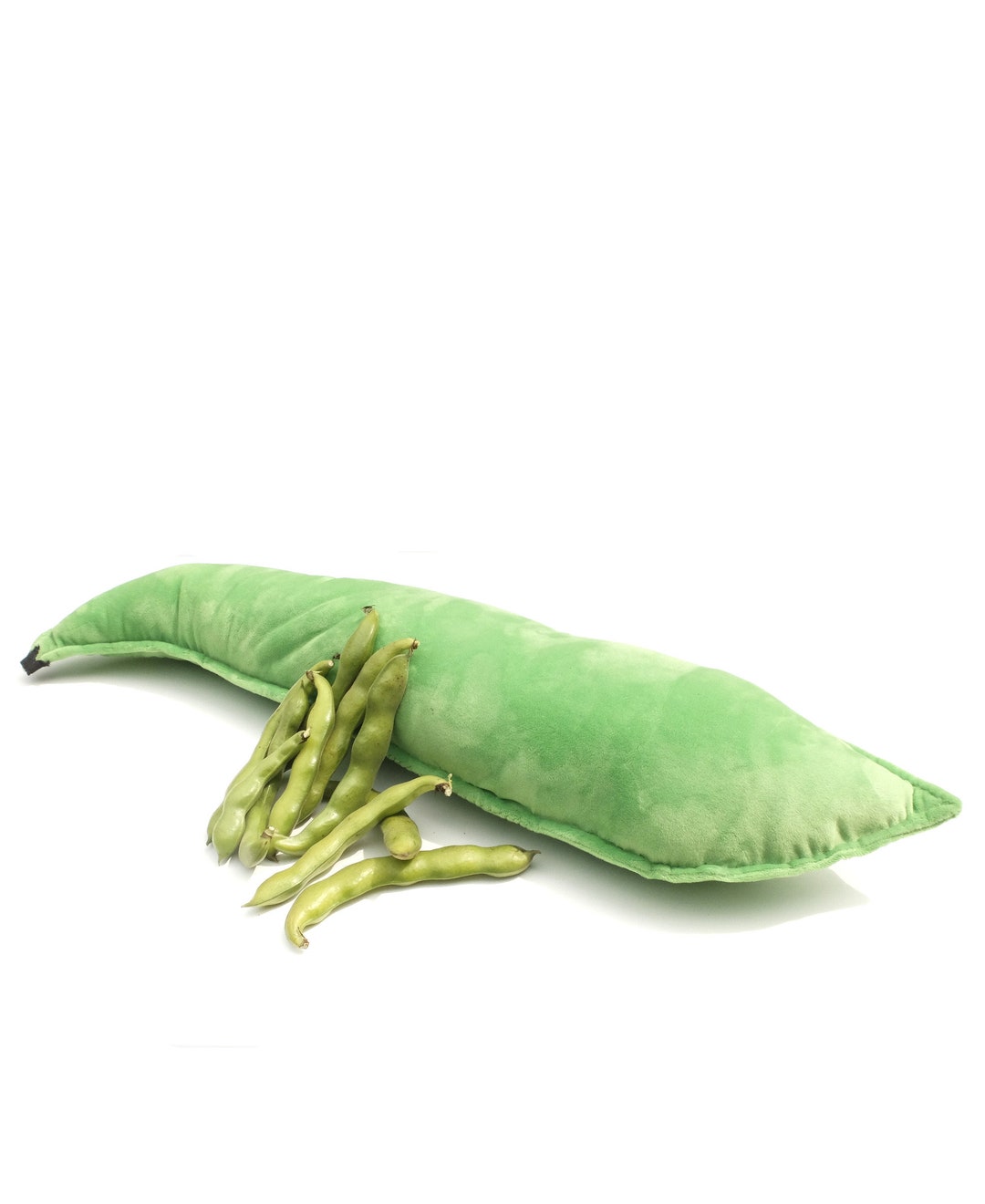 Broad Bean Pod, Stuffed Bean Pod, Vegetable Pillow, Oversized Pod ...