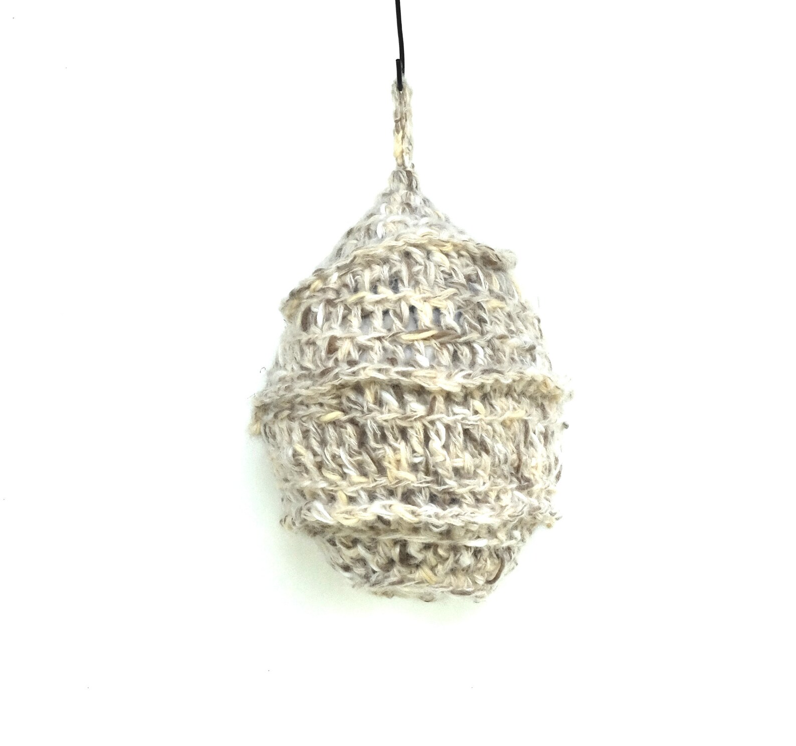 Fake Hornet Nest Faux Wasp Nest Crochet Wasp Repellant Eco - Etsy