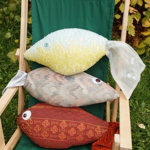 Decorative Fish, Fish Pillow, Stuffed Big Fish, Fishing Party, Nursery ...