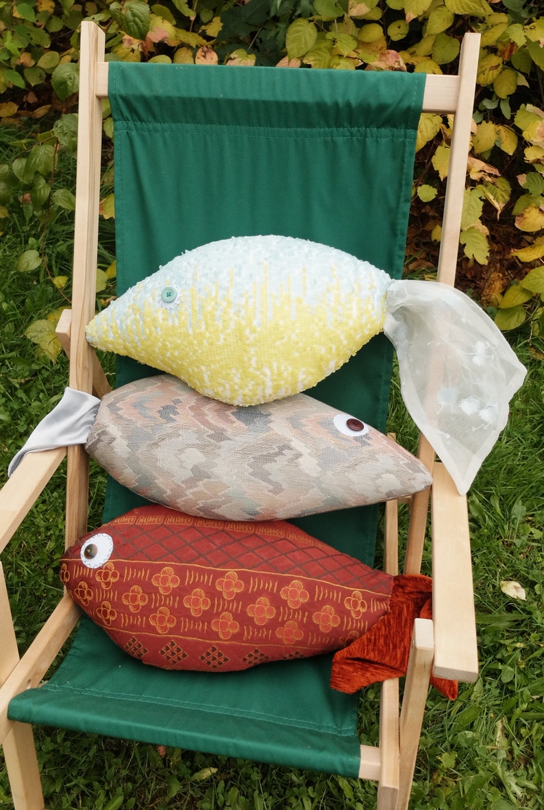 Decorative Fish Fish Pillow Stuffed Big Fish Fishing Party - Etsy