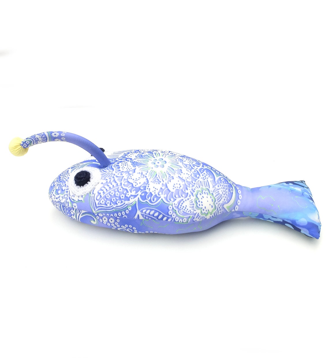 Stuffed Angler Fish Soft Monkfish From Deep Sea Ocean | Etsy