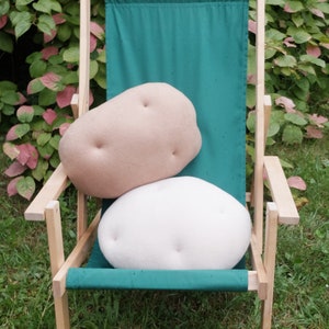 Oversized Fleece Potato, 3D Plush Vegetable, Huge Food Pillow, Stuffed ...