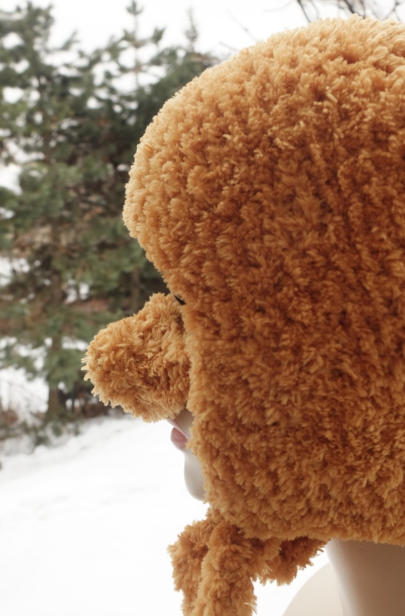 Furry Nose Plush Nose Warmer Fluffy Nose Protector Crochet - Etsy