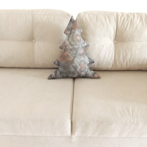Christmas Tree Shape Sofa Cushion, Throw Pillow, Xmas Decor for Living ...
