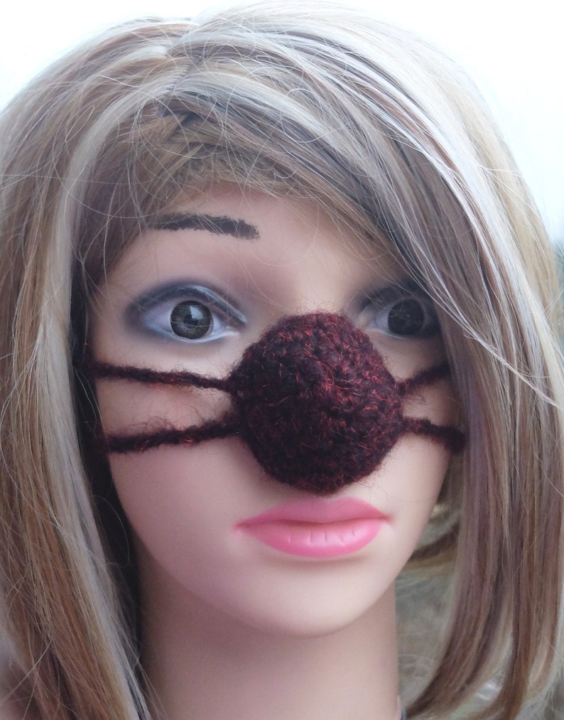 Dark Red Nose Warmer Burgundy Nose Cap Shiny Nose Protector | Etsy