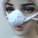 Fluffy Nose Warmer, Funny Face Heater, Snow-white Nose Hat, Perfect ...