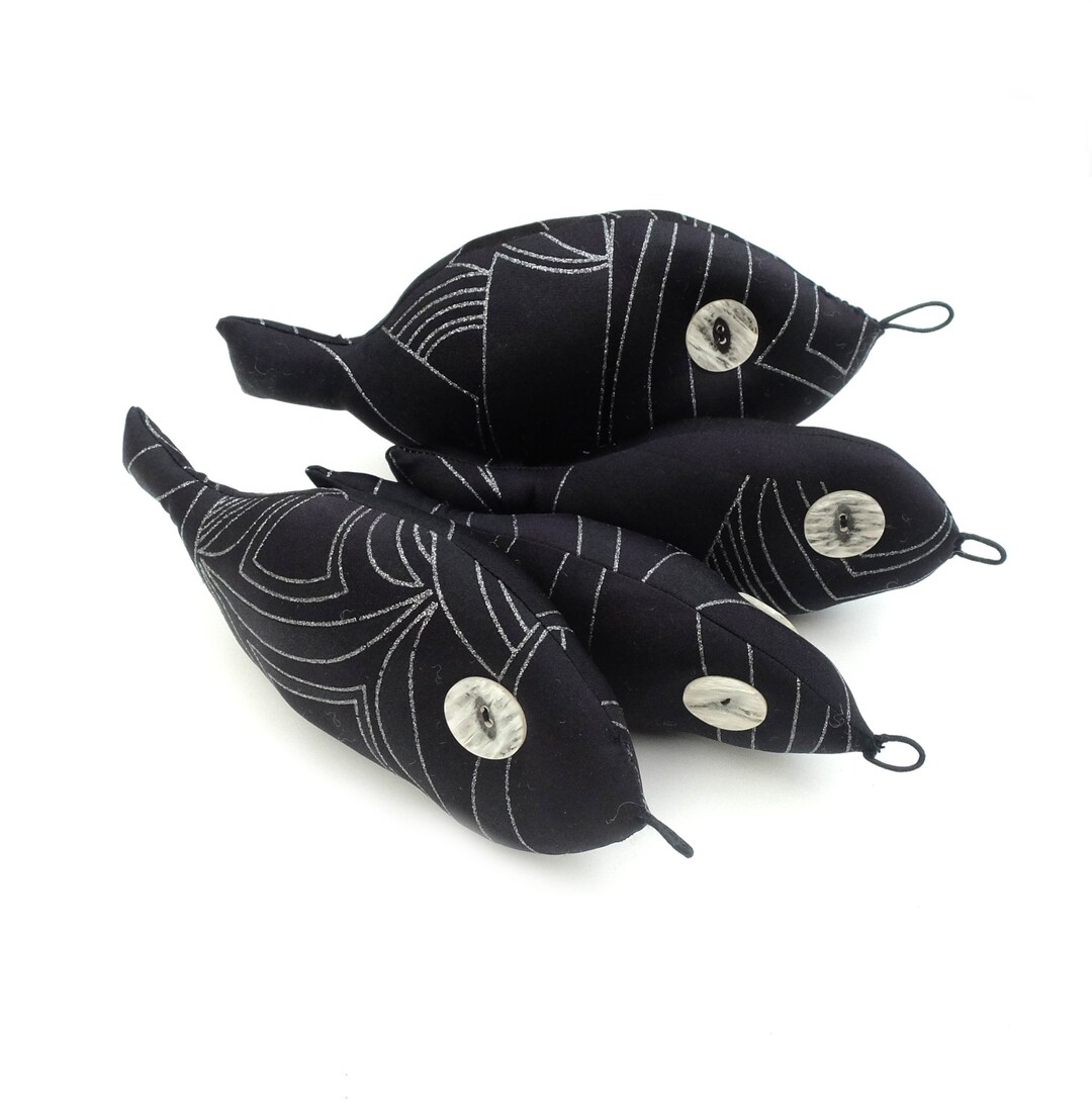 Hanging Fish, Fish Bunch, Fish Garland, Fabric Fish, Beach House, Bath ...